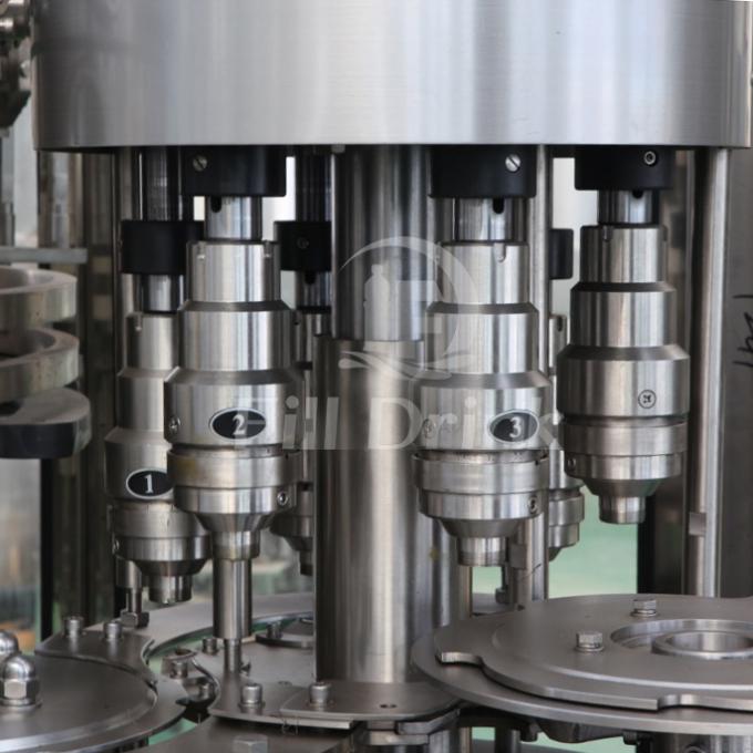 SUS304 3 In 1 Monoblock Filler Capper Machine Carbonated Filling ...