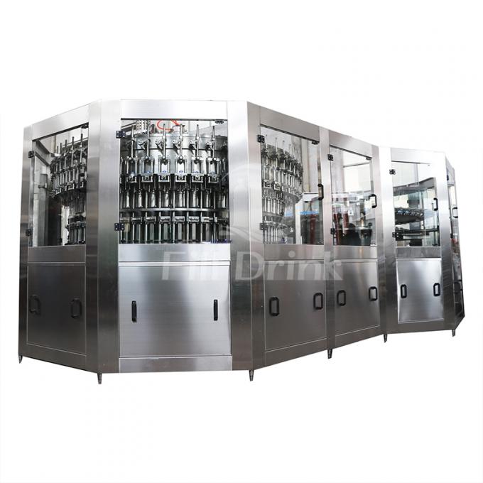 350ML Automatic Soft Drink Carbonated Water Production Line Trembling ...