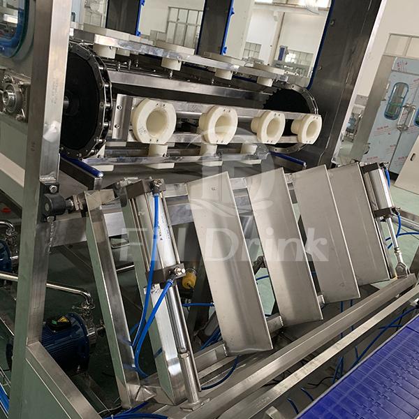 20L Gallon Jug Filler Four Station Single Decapping Head Gallon Jug ...