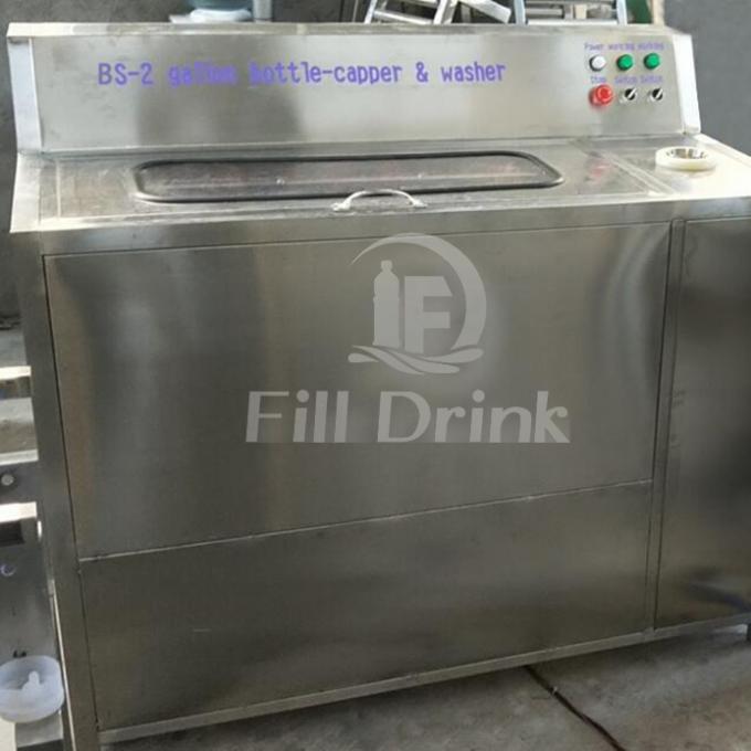 Barrel Bottle Washing Equipment Industrial Bottle Washing Machine SUS304