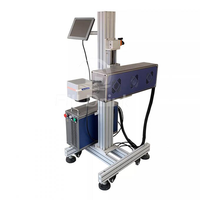 200DPI Bottle Printing Machine Laser Date Coding Equipment For Plastic ...