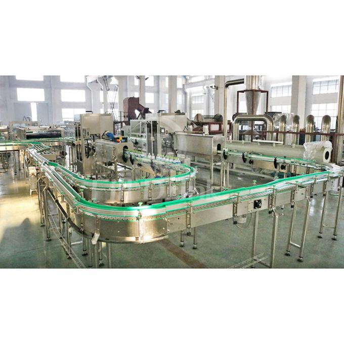 6000BPH CIP Filling Machine CIP Cleaning Machine Scraping Belt Lifting ...