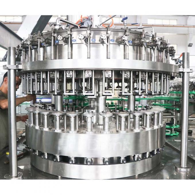 5000BPH Beer Filling Machine Central Greasing System Beer Filling Equipment